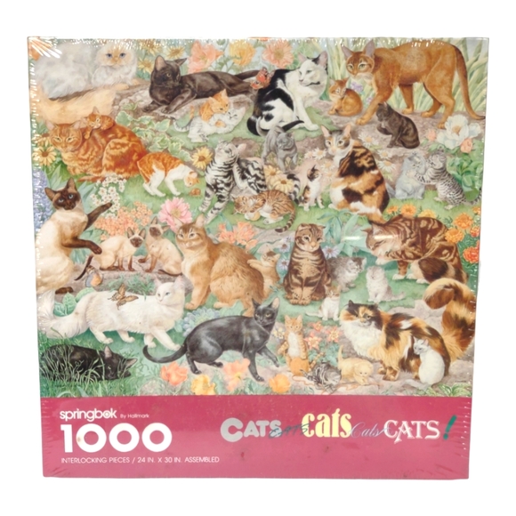 Springbok | Toys | Springbok Jigsaw 00 Piece Puzzle Cats Cats Cats By ...